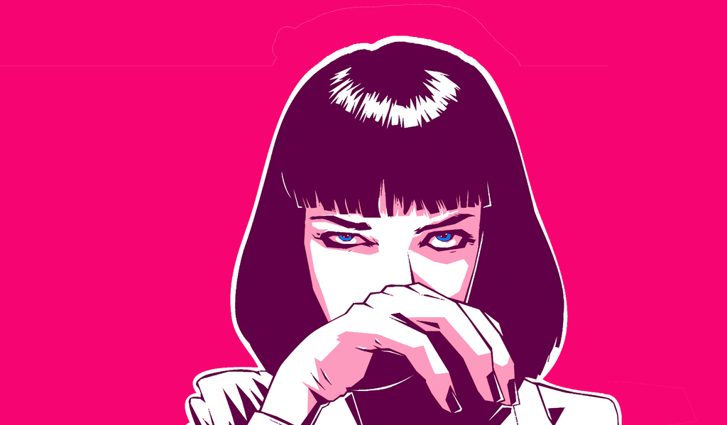 Mia Pulp Fiction Hair